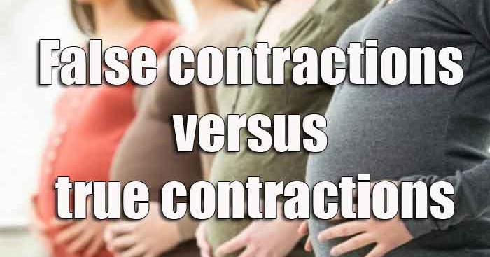 False contractions versus true contractions, recognize the difference ...
