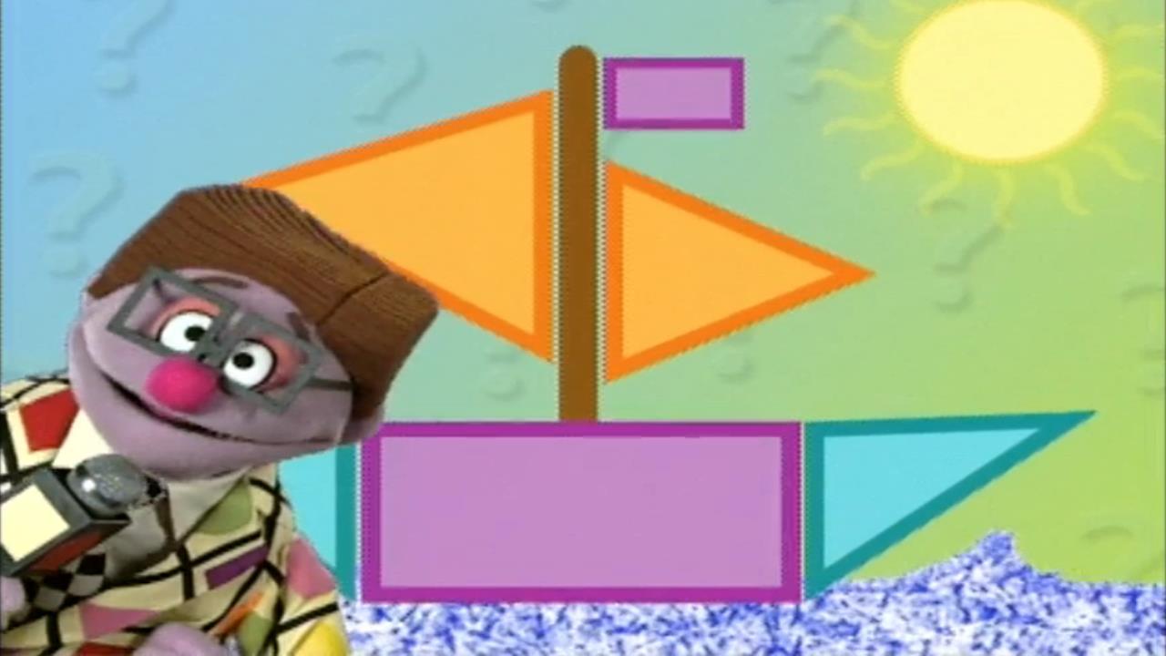 Sesame Street Guess That Shape and Color