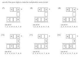 MEDIAN Don Steward mathematics teaching: multiplication find the gaps