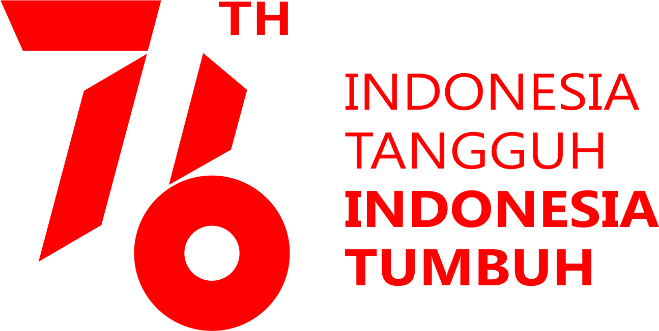 Logo 76 Tahun Kemerdekaan Indonesia Format CorelDraw ~ Lupa Belajar