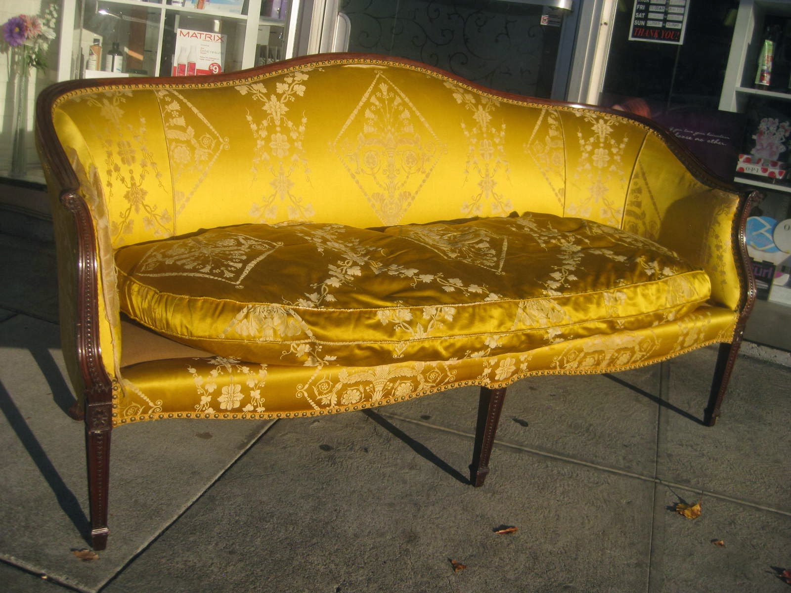 UHURU FURNITURE & COLLECTIBLES: SOLD - Princess Sofa - $125