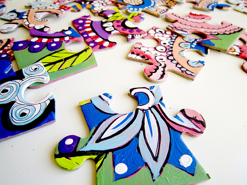 Patent Pending Projects: Painted Jigsaw Project