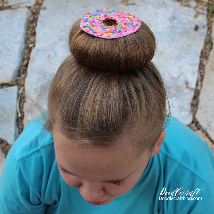 Donut with Sprinkles Hair Clip!