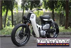 MODIFIKASI MOTOR STREET CUB