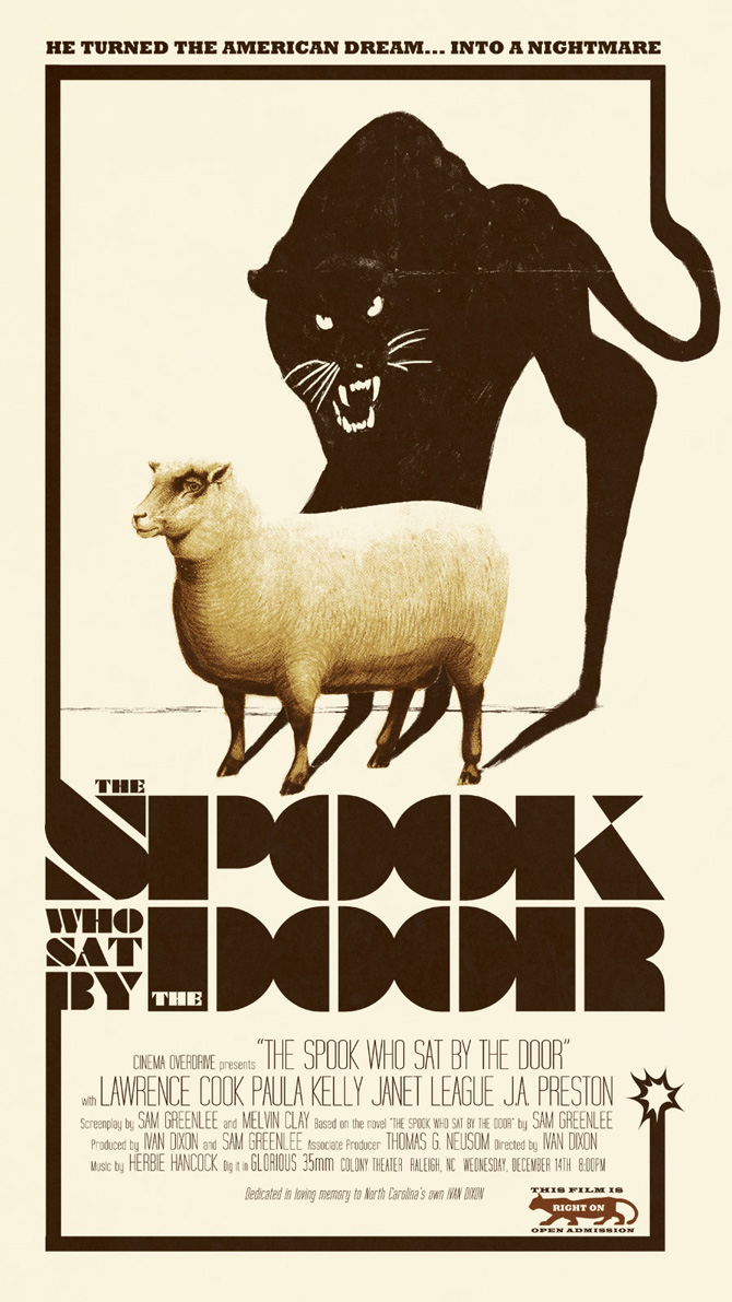 INSIDE THE ROCK POSTER FRAME BLOG: THE SPOOK Movie Poster from Jay Shaw ...
