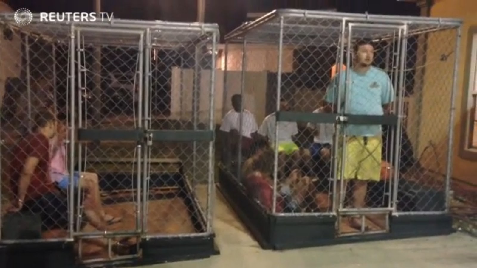 Guys Cuffed and Jailed: Spring Breakers Arrested