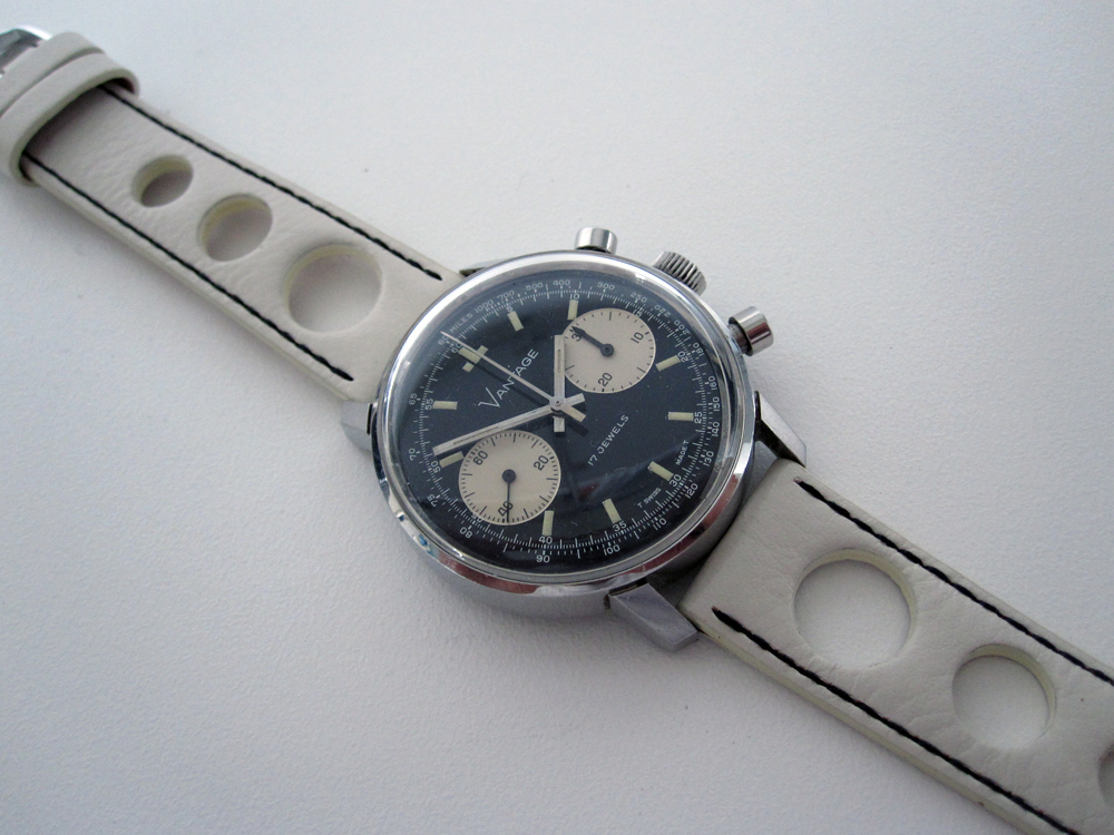 Vintage chronographs: 1970's Vantage chronograph with Valjoux 7733 ...
