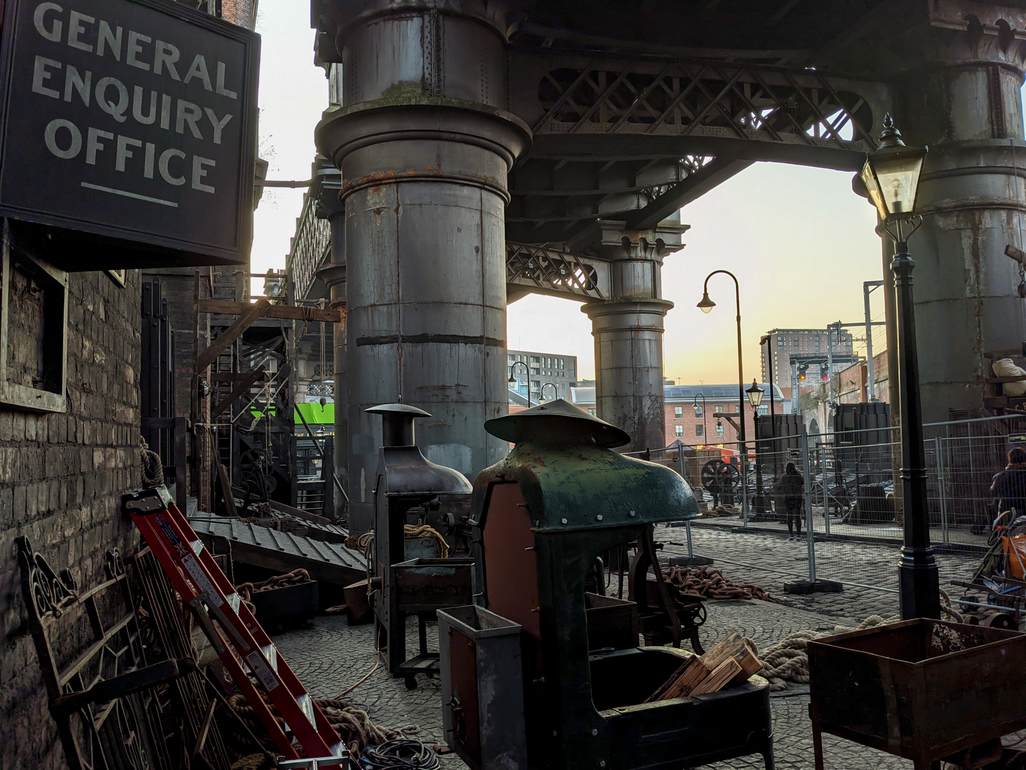 A canal walk through the Urban Heritage Park of Castlefield Basin