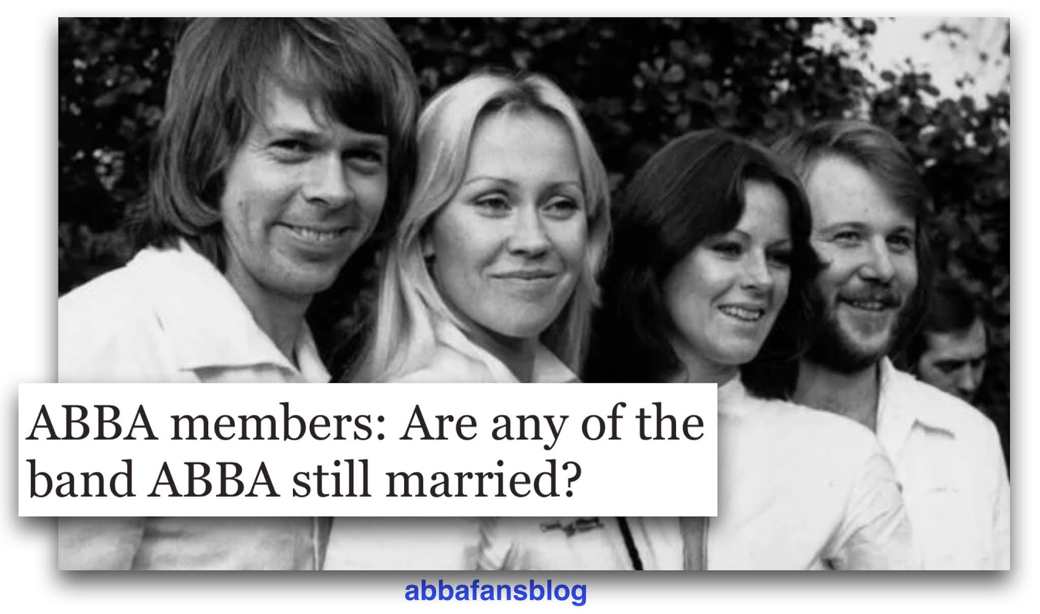 ABBA Fans Blog: Abba Article