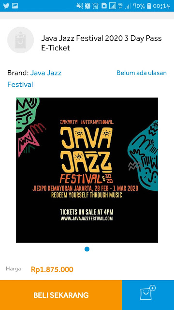 Bersiap untuk menikmati java jazz 2020 - Kornelius Ginting