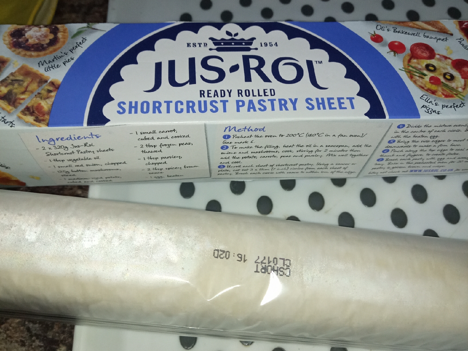 Supersupergirl's Food Reviews: [Review] Jus-Rol Shortcrust Pastry Ready ...