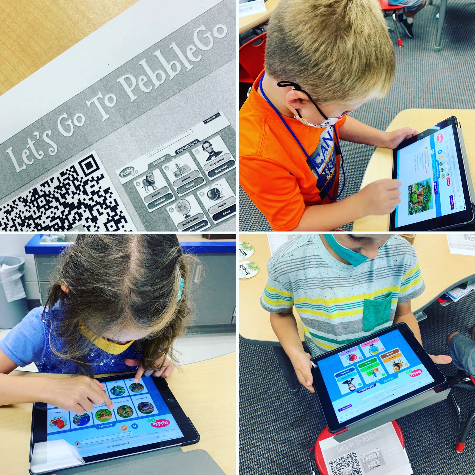 The Library Voice: PebbleGo Login Poster For Our Youngest Learners