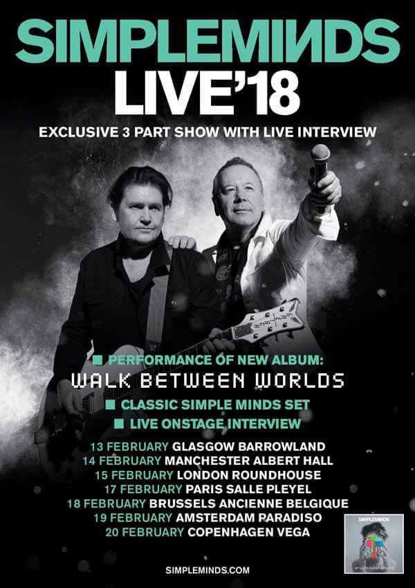 FRESH & ALIVE! - En Vivo Y En Directo.: Simple Minds Walk Between ...