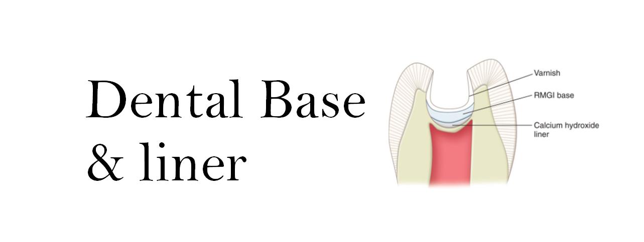 Base and liner 1 l Operative MCQs - WikiDentia