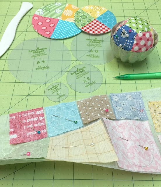Bee In My Bonnet: Sew Simple Shapes - Easy Patchwork Circles!
