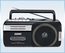 RISING Radio Cassette Recorder RISING