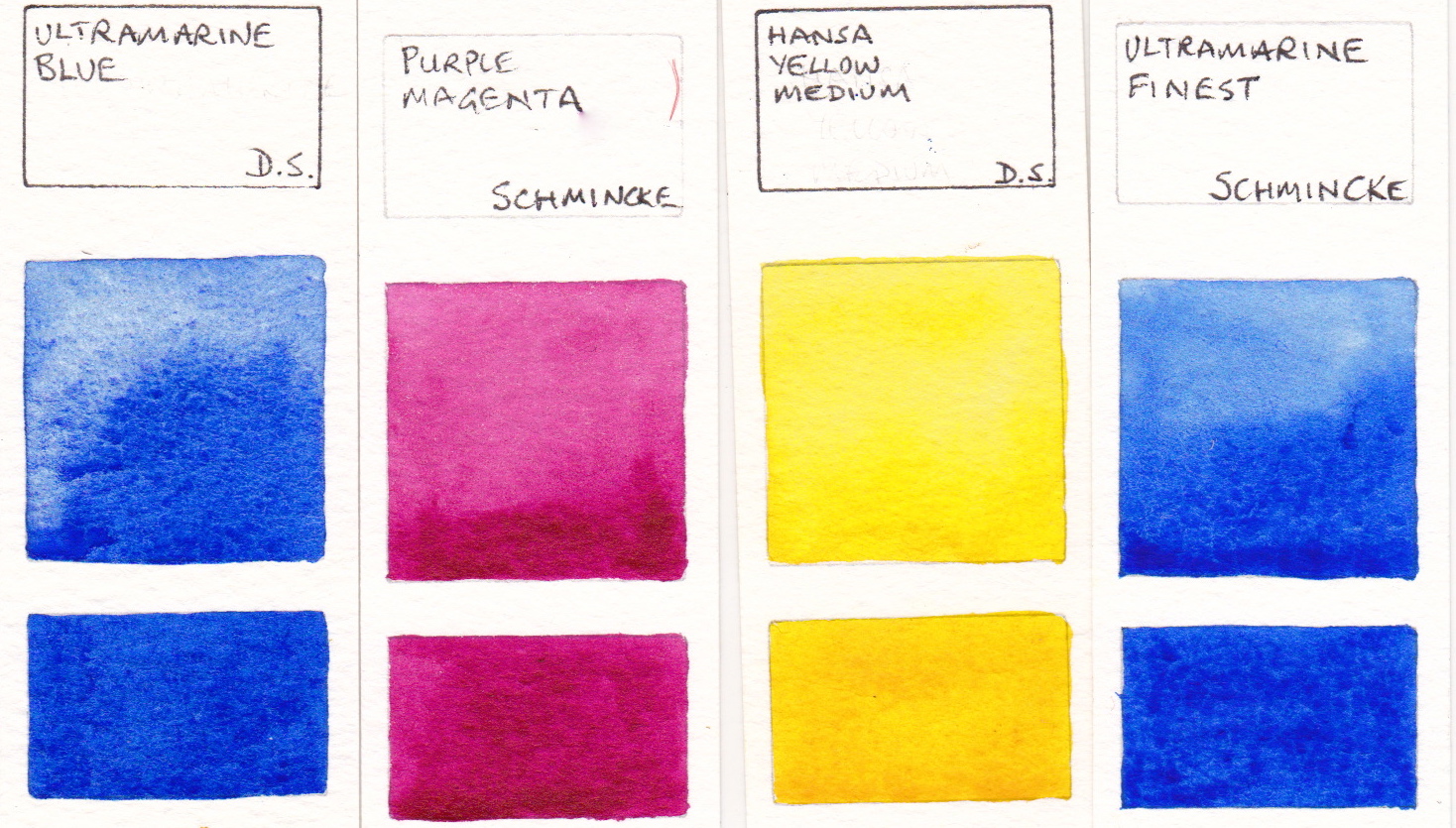 Jane Blundell Artist: Watercolour testing - looking for a versatile ...