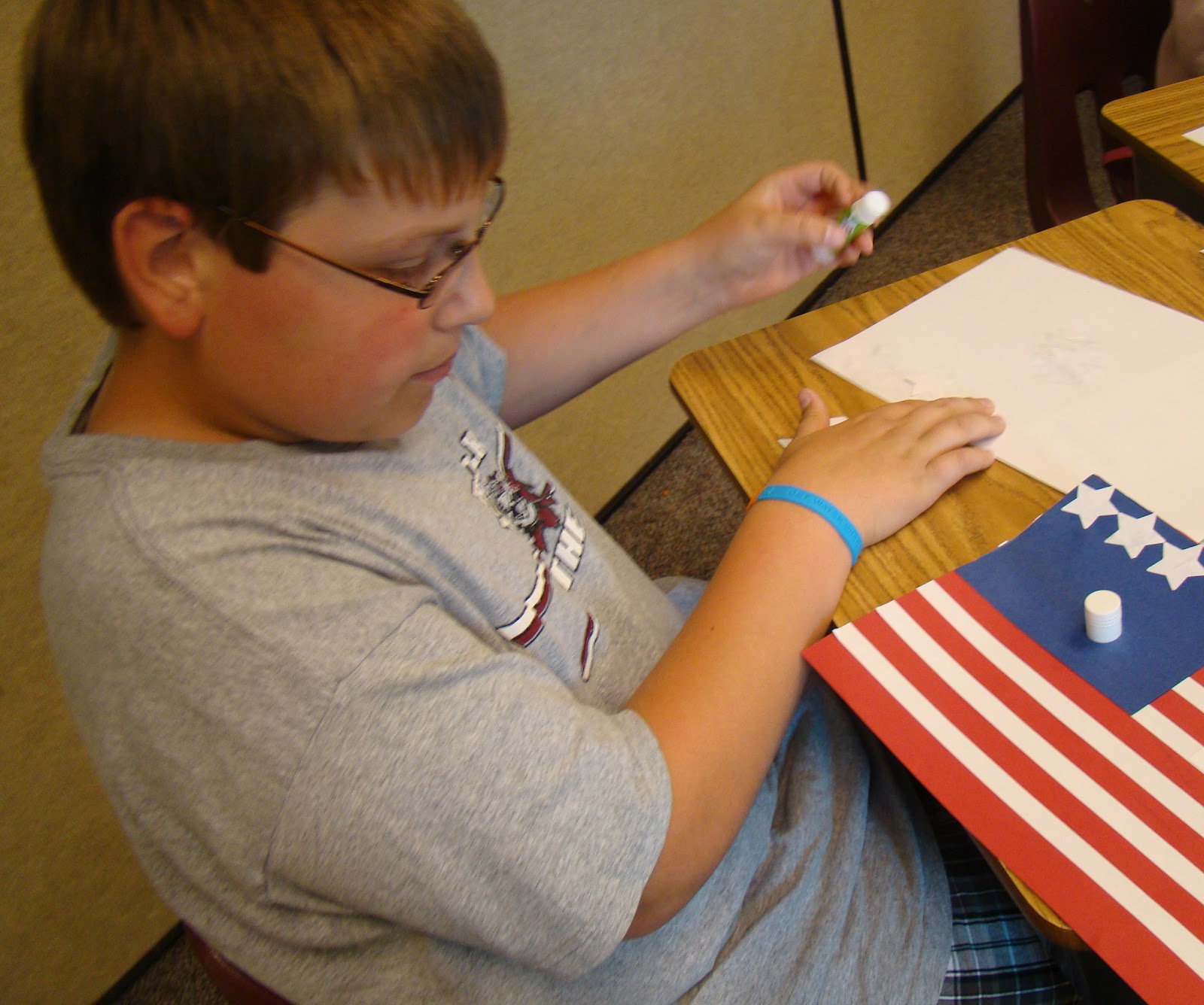 A Full Classroom: The Pledge of Allegiance