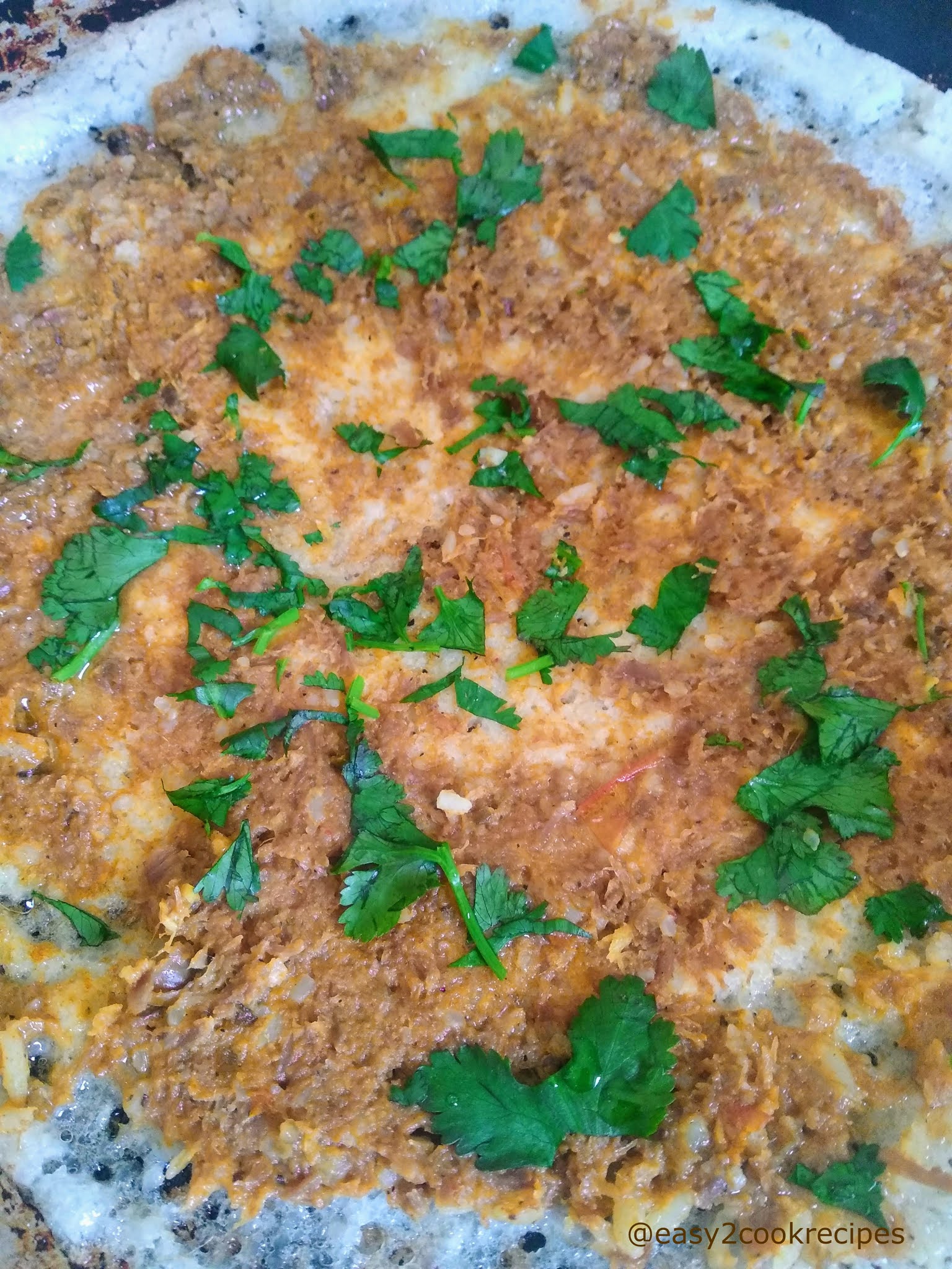 EASY2COOK RECIPES: MADURAI KARI DOSAI (Mutton Kheema Dosai)