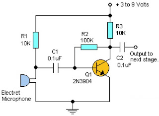 Simple Pre-Amp with One Transistor « Audio Circuit
