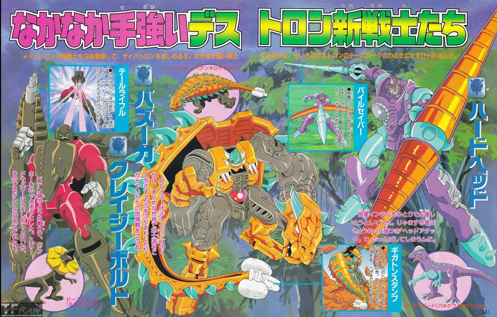 Beast Wars Neo Magazine Scans