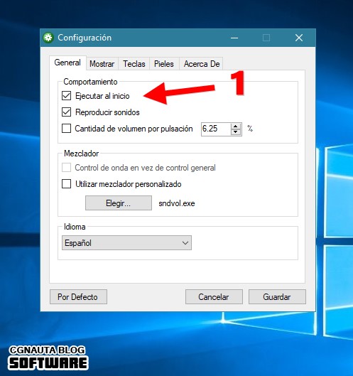 App tipo Mac para subir y bajar volumen en Windows - CGnauta blog