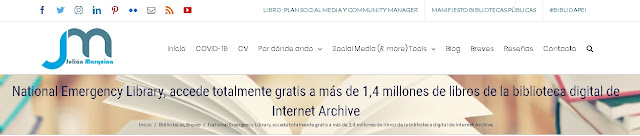 EDUCACIÓN y DOCENTES: National Emergency Library, accede totalmente ...