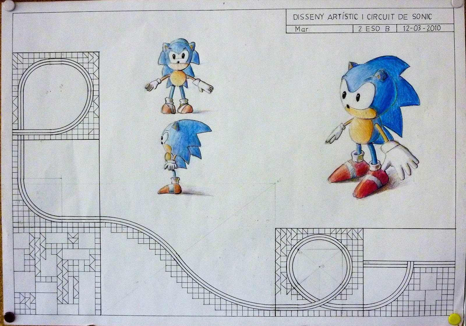 INFOGEOMETRÍA: SONIC THE HEDGEHOG. LEVEL DESIGN