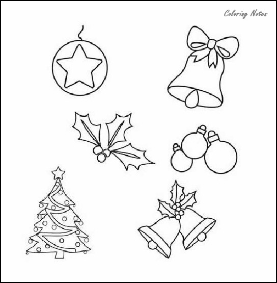 30 Best Christmas Ornaments Coloring Pages Free Printable - COLORING ...