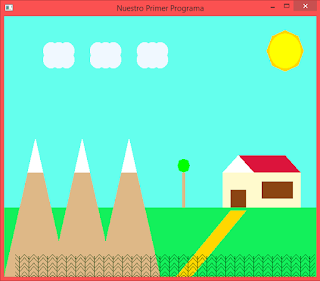 Una escena en 2d con opengl ~ Code Botic