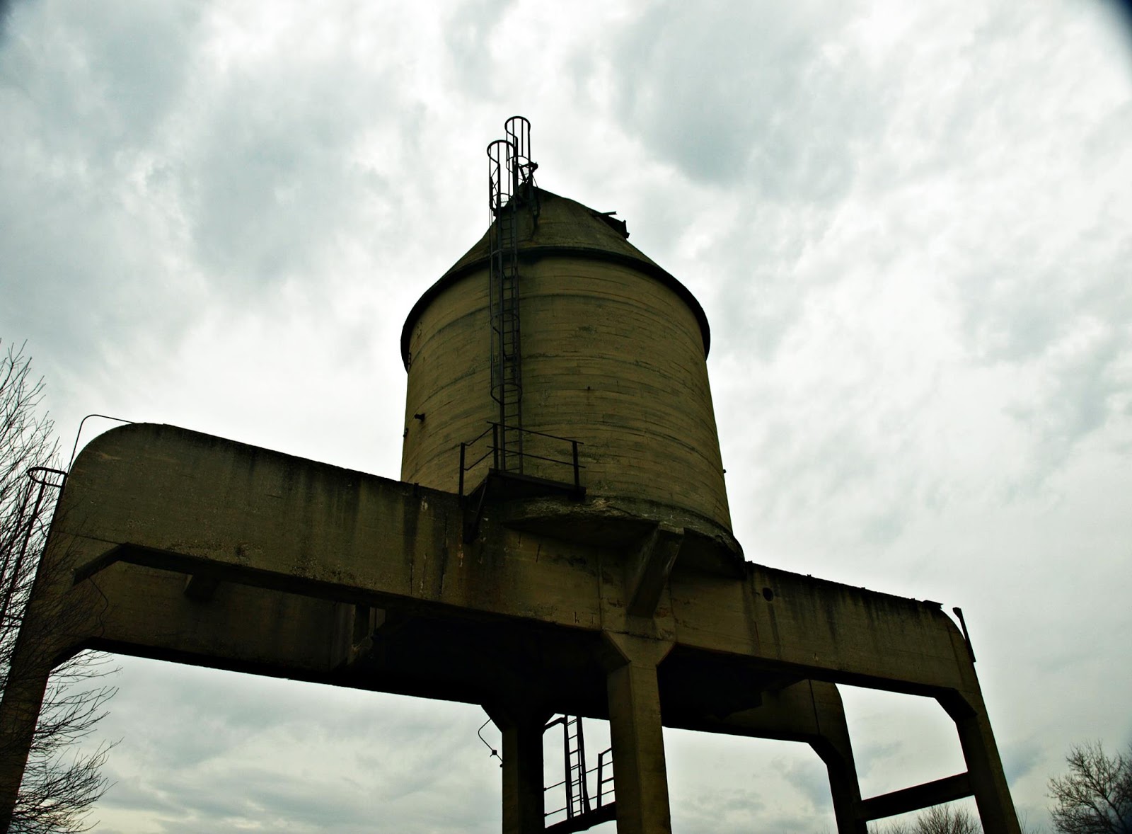 Towns and Nature: Nelson, IL: UP/C&NW Coaling Tower