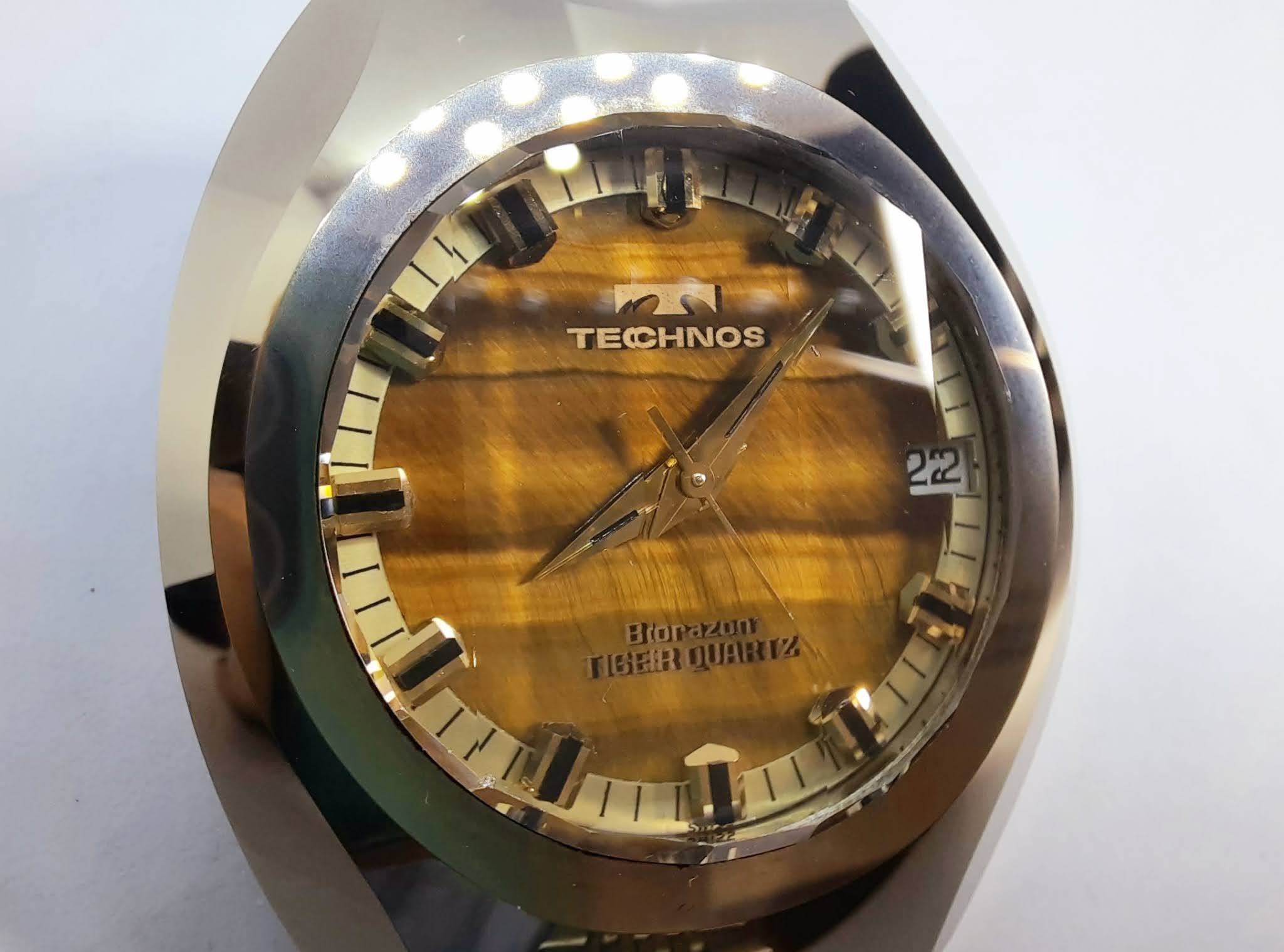 Đồng hồ technos borazon tiger quartz