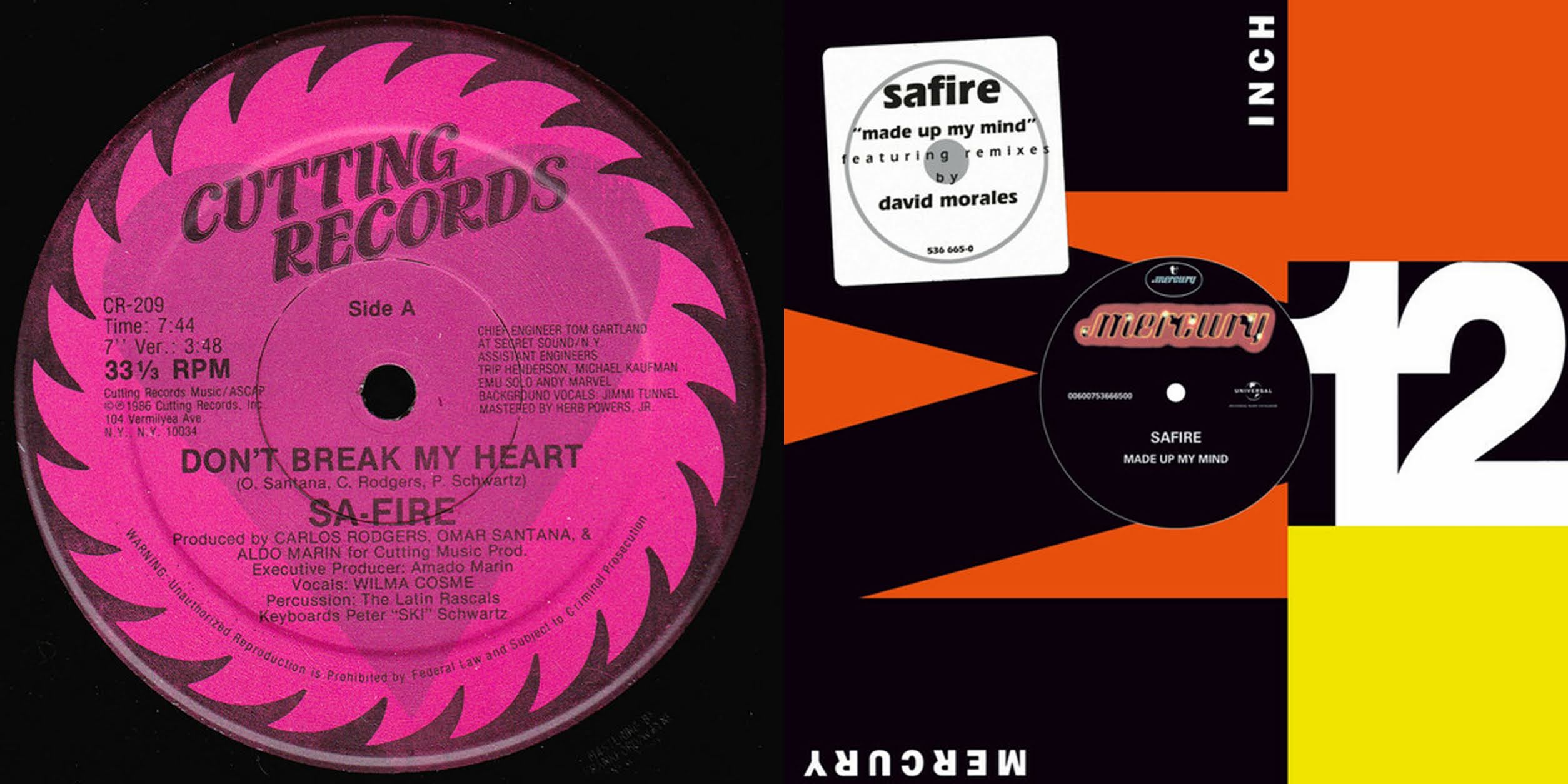 MUSICANAVEIA FLAC: Sa-Fire* – Don't Break My Heart(FLAC)+Safire – Made ...