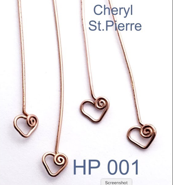 How to Make a Heart Head Pin and Pendant Tutorial / The Beading Gem