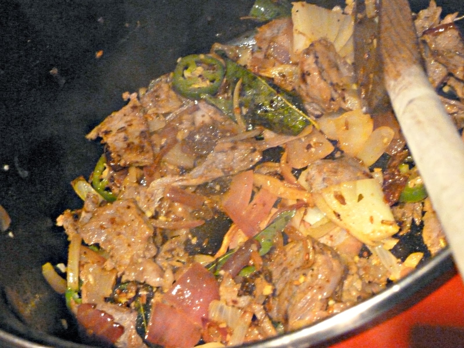 Beauty and the Biryani: Leftover Lamb Fry (Anglo-Indian Style)