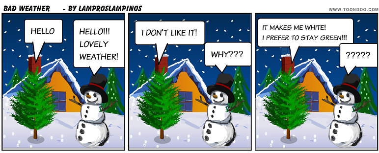 αντ΄ αυτού: 189. Άσχημος καιρός, Bad weather, funny cartoon, αστείο ...