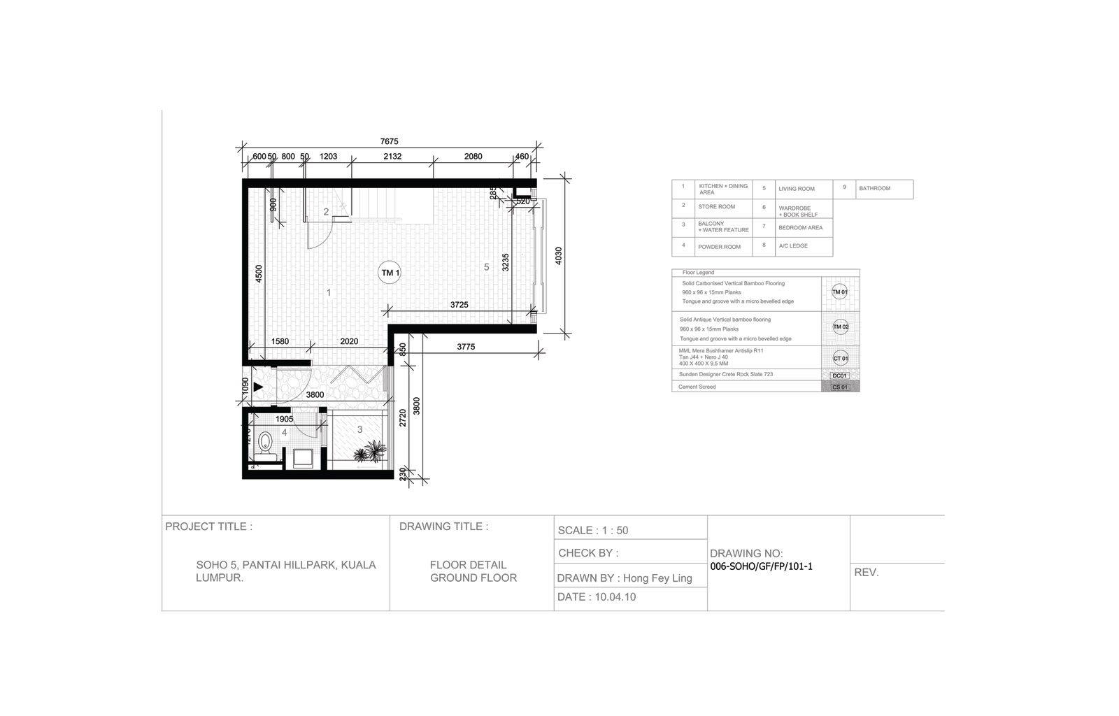 My portfolio: Residential Design - SOHO