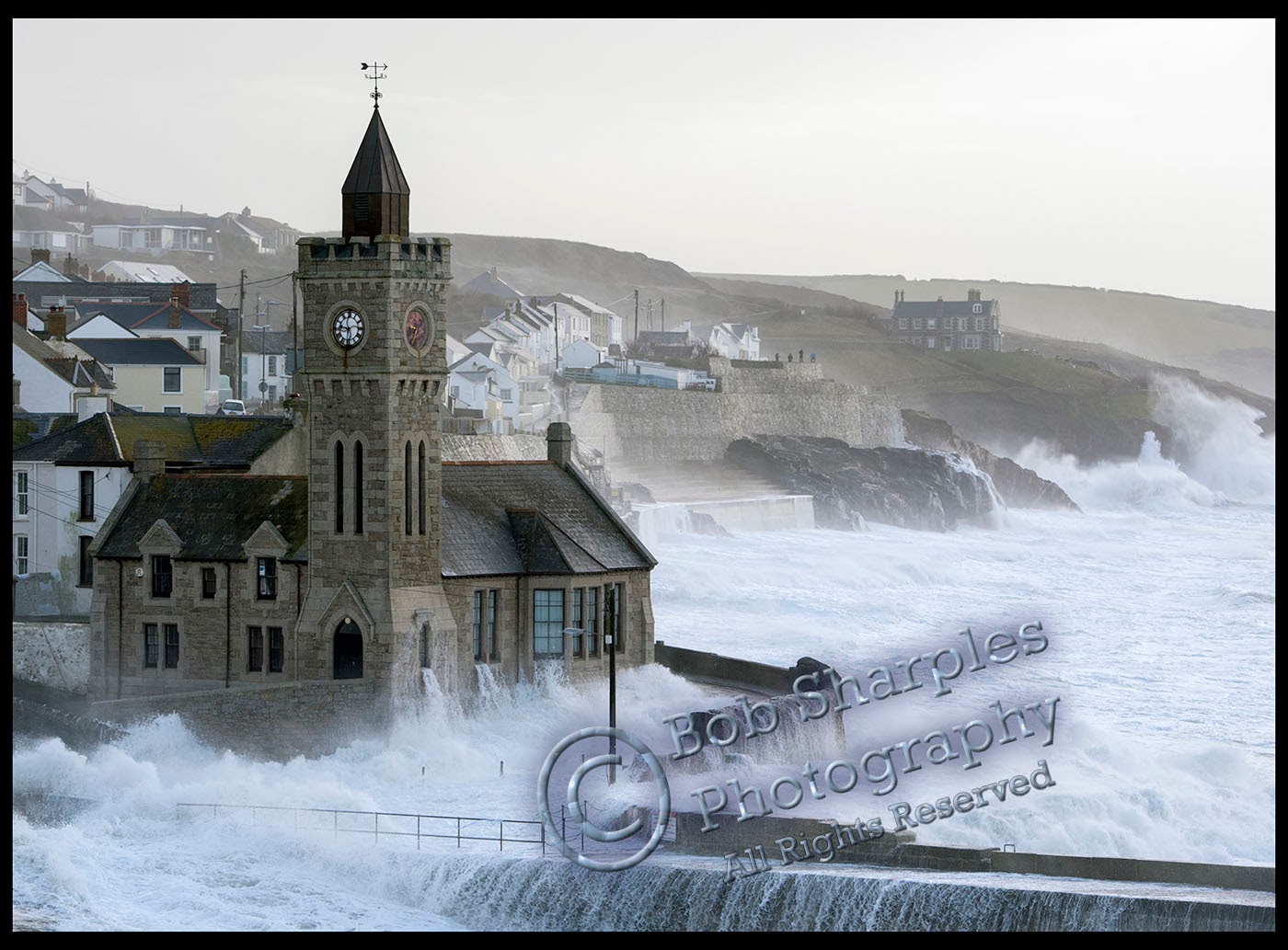 Photography by Bob Sharples: Storm Hercules Hits Porthleven