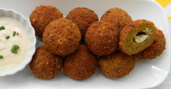 Wish Upon A Dish: Indian Spiced Rice Balls with a Ginger/Lime Yogurt ...