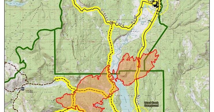 The Huckleberry Hiker: Berry Fire Shuts Down Southern Entrance of ...