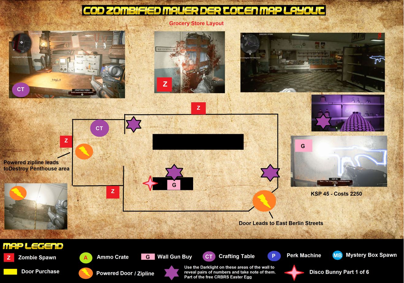Zombified - Call Of Duty Zombie Map Layouts, Secrets, Easter Eggs and ...