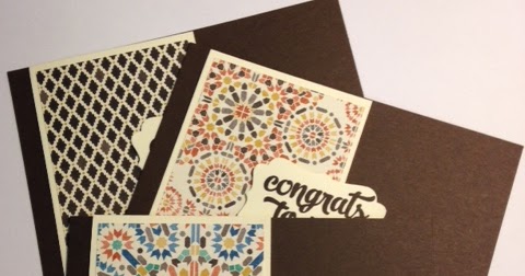 My Creative Corner!: A Tin of Cards Congratulations Stamp a Stack Card