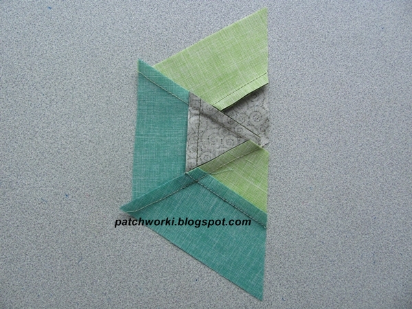 Patchworkowe wariacje: Patchwork 3D – Honeycomb Waffle - tutorial