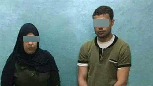 تفاصيل مقتل عامل على يد زوجته بمساعدة عشيقها فى منشأة قاسم بديرب نجم