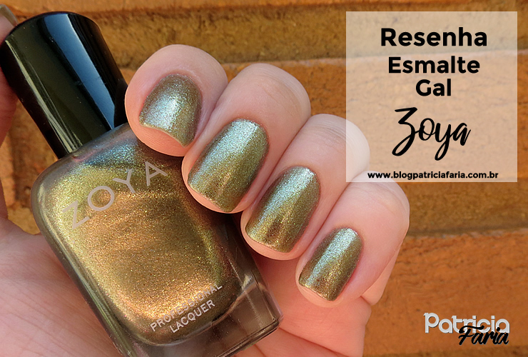 Esmalte em Destaque: Gal da Zoya - Blog Patricia Faria