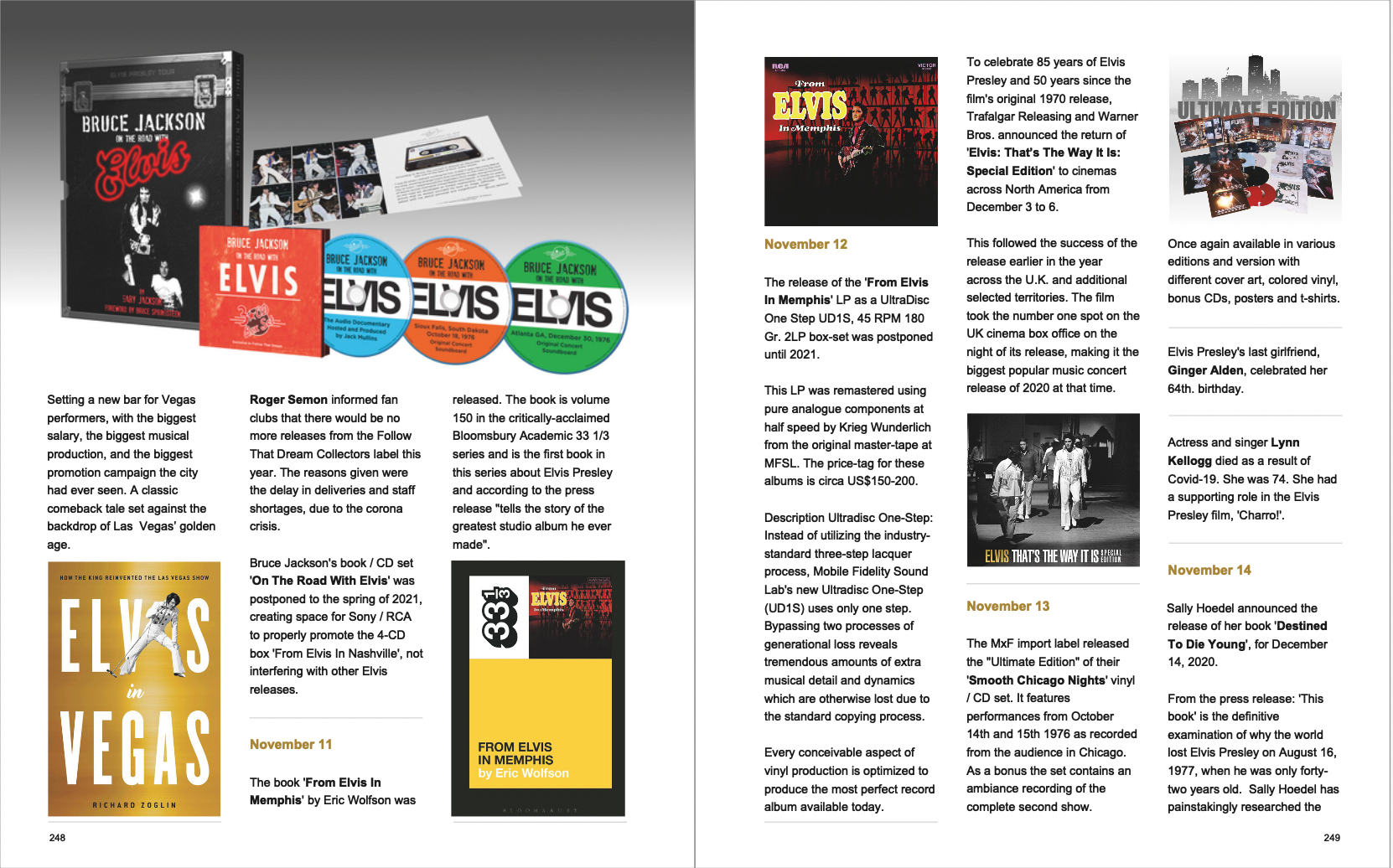 Elvis Day By Day: Elvis Day By Day 2020