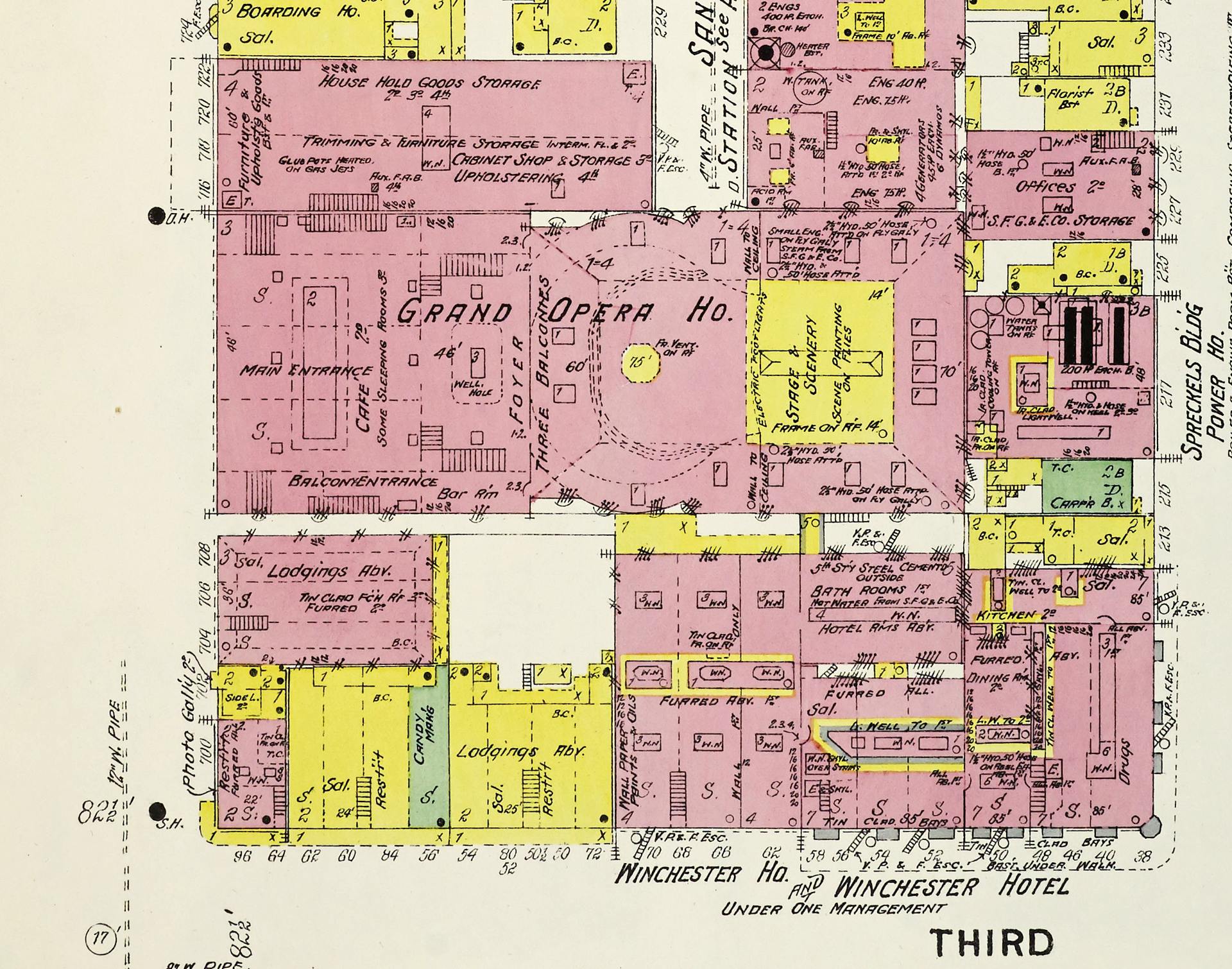 San Francisco Theatres: The Grand Opera House