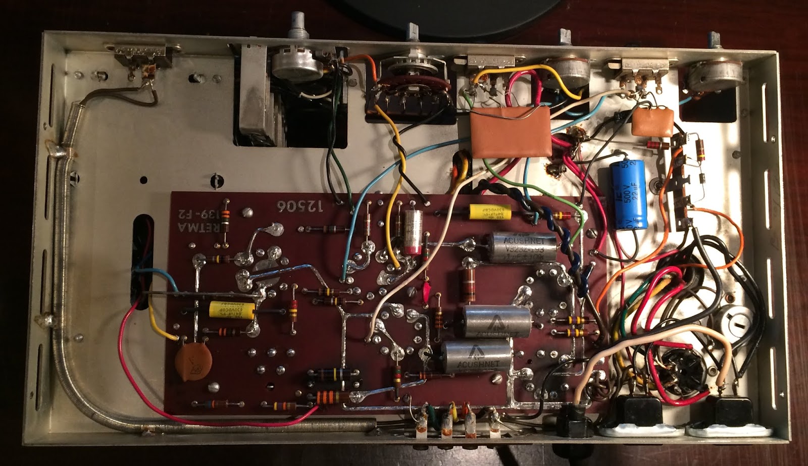 Nyann's-Audio Life: ALTEC 344A 修理組み立て3