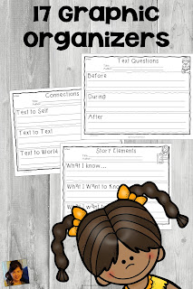 First Grade Love: 17 Ways to Use Graphic Organizers!