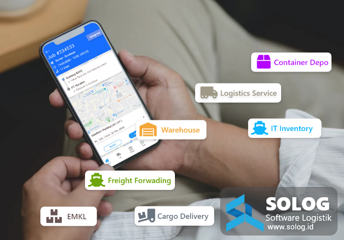 Penerapan Aplikasi Mobile untuk Bisnis Logistik - IPOMS SSG